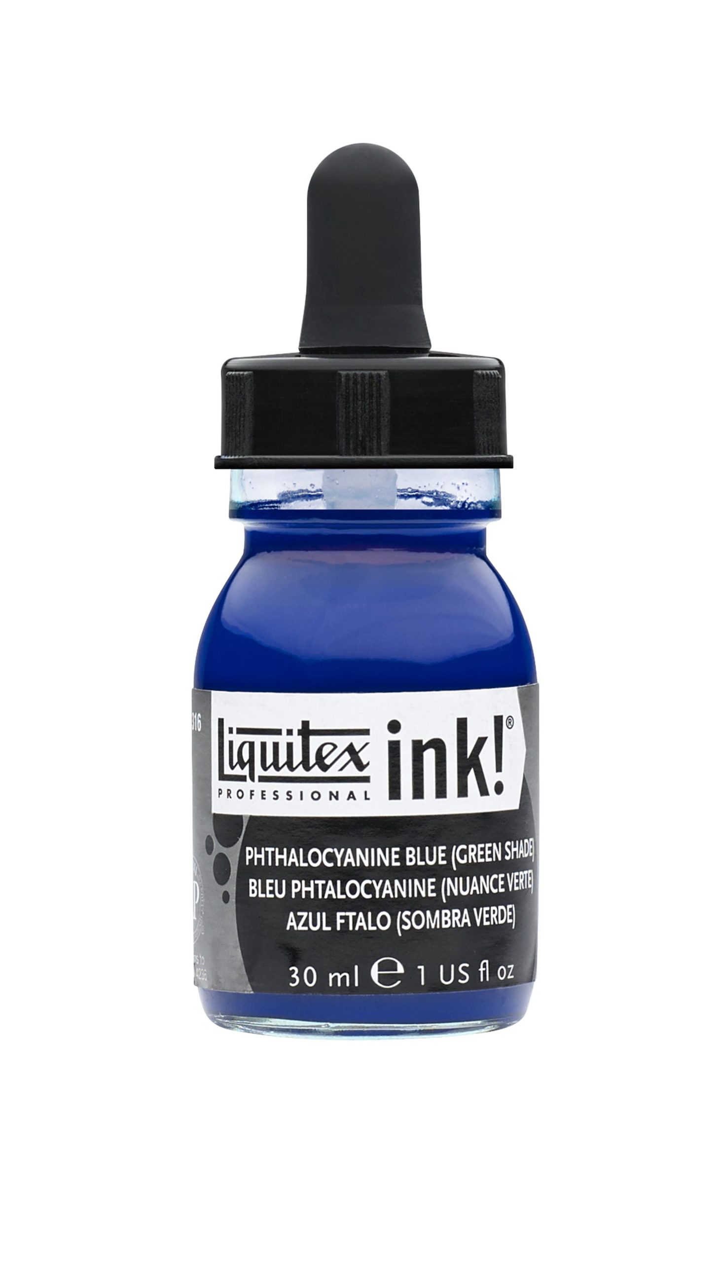 Liquitex Ink – Phthalo Blue Green Shade 0316 30ml – Scrappingclearly ...