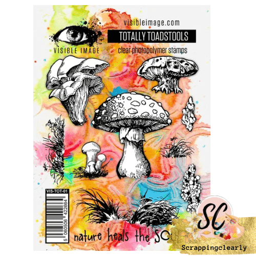 Visible Image Face It – Totally Toadstools – Scrappingclearly Pty Ltd